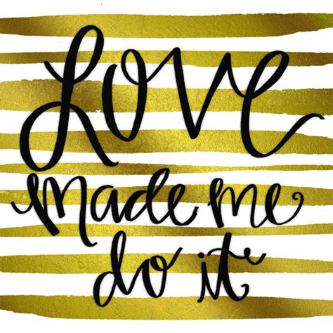 Trinx Love Make Me Do It Gold Strips 2 Wayfair Canada