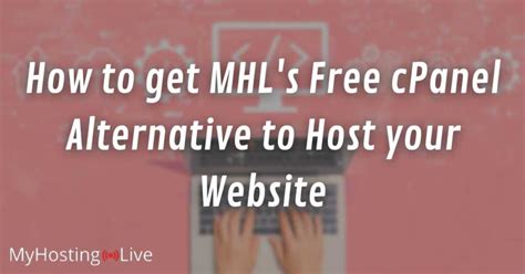 get to know the best free cpanel alternative in 2024