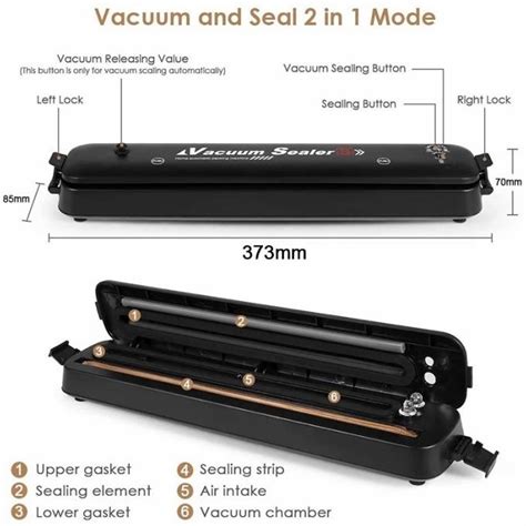 Jual Mesin Vacuum Vacum Vakum Sealer Makanan Basah Kering Frozen Food Shopee Indonesia