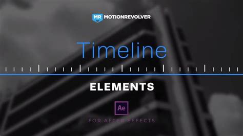 After Effects Easy Timeline Elements After Effects Timeline Element