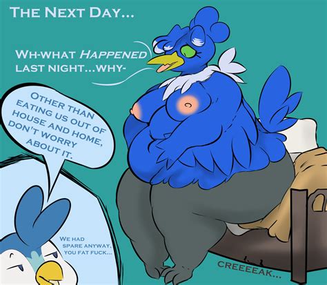 Rule 34 Big Breasts Breasts Cramorant Female Piplup Plantedpot Pokemon Pokemon Species Tagme