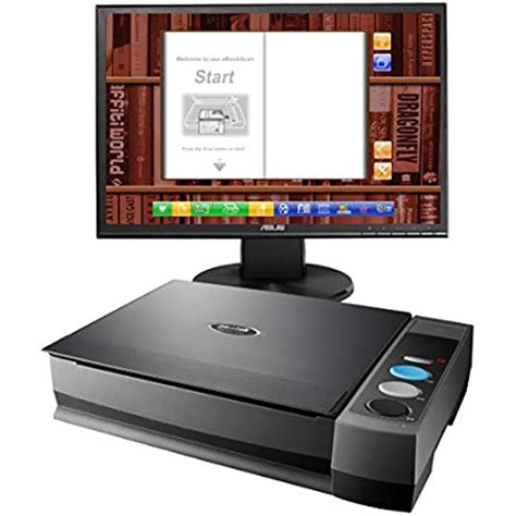 Plustek Book Scanner OpticBook 3800L EBookScan Paquete De Software