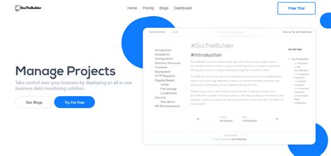 Docthebuilder Documentation Builder Ebook Publishing Saas