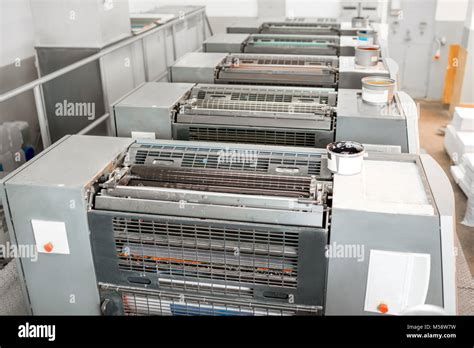 Offset Printing Machine High Resolution Stock Photography And Images Alamy