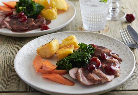 Duck Breast With Rich Cherry Sauce Recipe · Gressingham