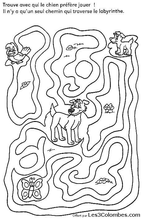 Labyrinthe Gratuit 02 Coloriage En Ligne Gratuit Pour Enfant