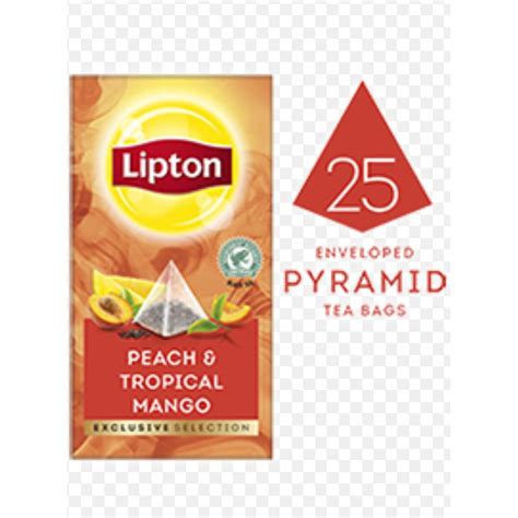 Jual Jualjualjual Lipton Peach And Tropical Mango Tea Pyramid Bag Teh