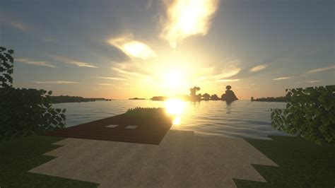 Relaxing Minecraft Gameplay Seus Renewed Shaders 70 85 Fps Youtube