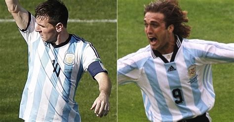 Messi Cantó Los 40 Y Sigue Recortando La Distancia Con Batistuta En