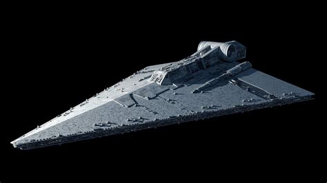 A Model Of A Star Wars Ship On A Black Background