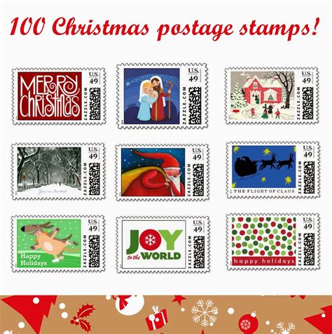Christmas Stamps Usps Collin Blauvelt