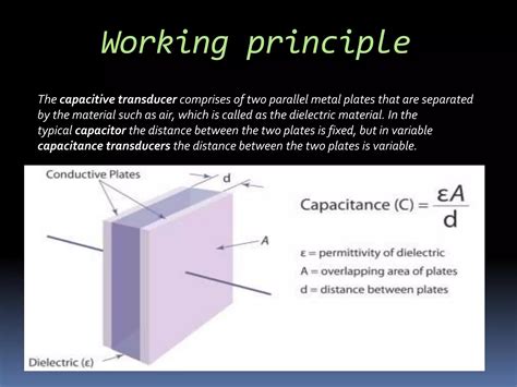 Capacitive Type Transducer Pptx