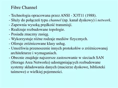 PPT Fibre Channel PowerPoint Presentation Free Download ID