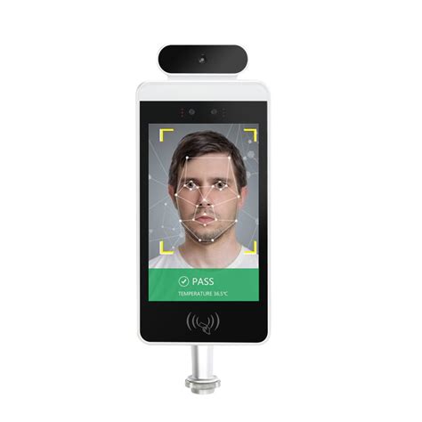 White Fever Detection Face Recognition Camera Attendance Management For Entrance Exit China