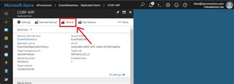 How To Perform An Unplanned Failover From Azure Site Recovery Itpromentor