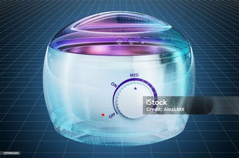 전기 왁스 워머 왁스 히터 청사진의 시각화 3d Cad 모델 3d 렌더링 0명에 대한 스톡 사진 및 기타 이미지 0명 3