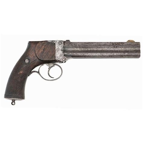 Lancaster Four Barrel Pistol Sold At Auction On 1st November Bidsquare