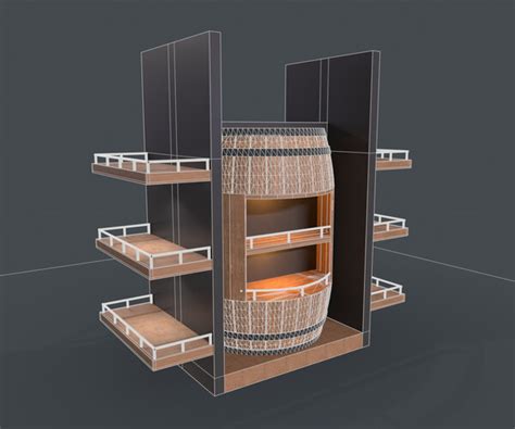 Artstation Whiskey Barrel Stand Resources