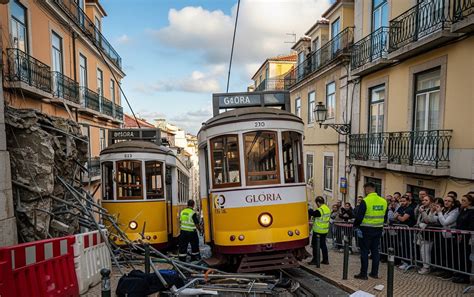 The Funicular In Lisbon Derailed At Least 15 Dead Spotmediaro
