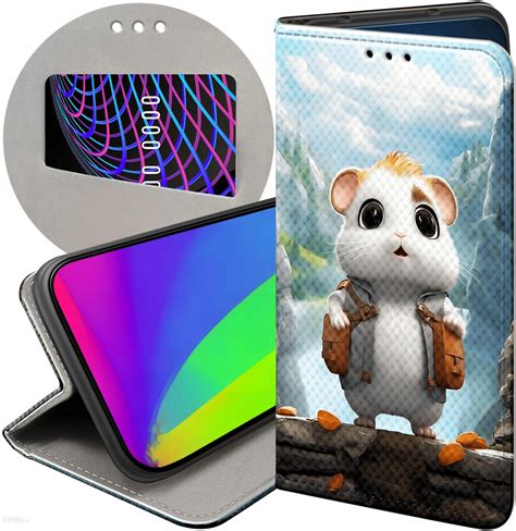 Hello Case Etui Z Klapką Do Huawei P9 Lite Mini Chomiki Etui na