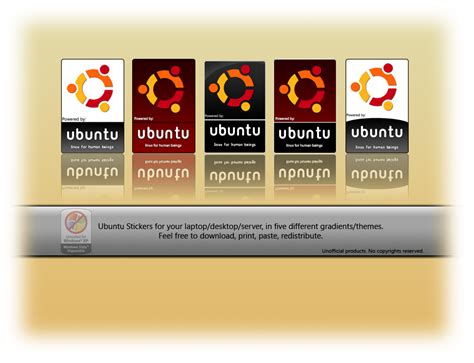 Ubuntu Stickers By Deviantdark On Deviantart