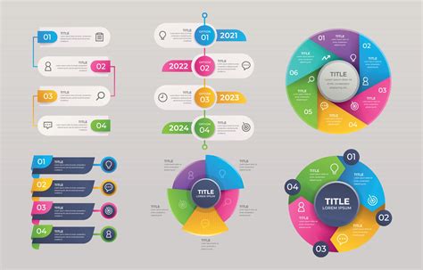 Set Of Infographic Element 3179166 Vector Art At Vecteezy
