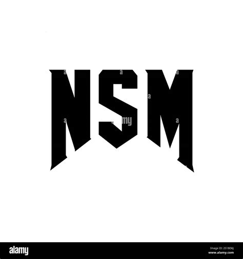 Nsm Technology Company Logo Stock Vector Images Alamy