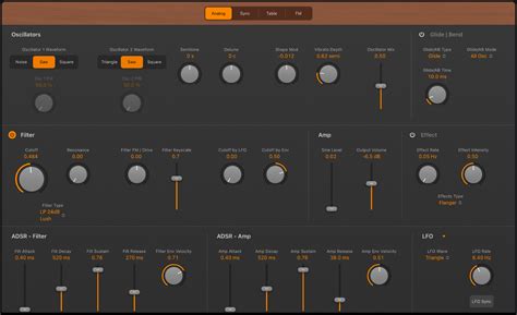 retro synth analog oscillator in logic pro for ipad apple support