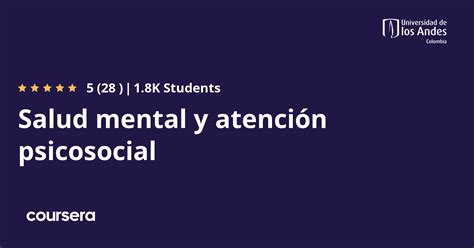 Salud Mental Y Atención Psicosocial Coursya