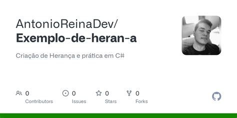 Github Antonioreinadev Exemplo De Heran A Cria O De Heran A E