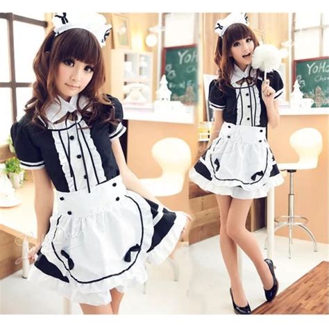 Cute Maid Costume Coffee Maid Cosplay Maid Shopee Malaysia