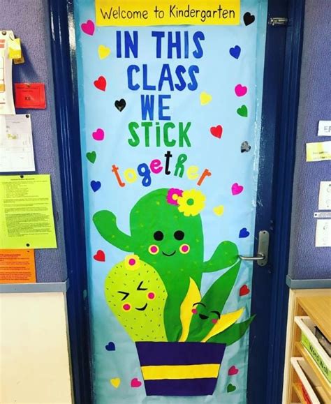 Door Decorating Ideas Kindergarten Classroom