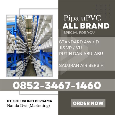 Pipa Pvc Jakarta 2025 Harga Jual Distributor Pt Solusi Inti Bersama