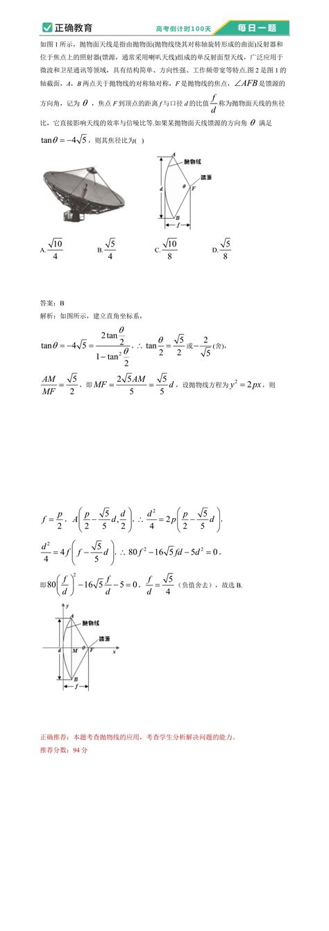 2024高考倒计时100天每日一题 橡皮网
