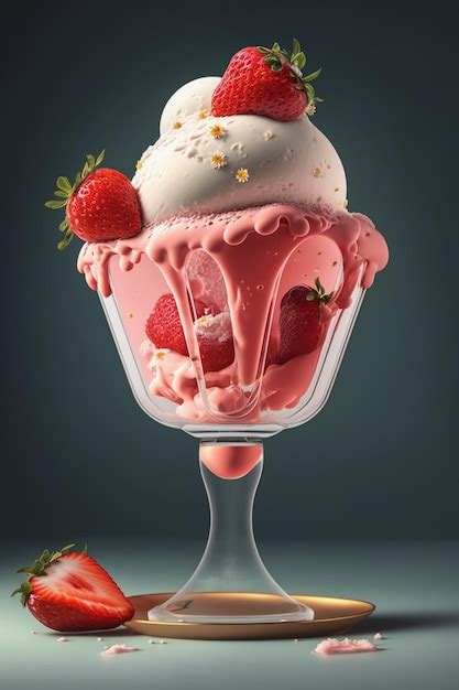 Premium Ai Image Ice Cream Ai Generative