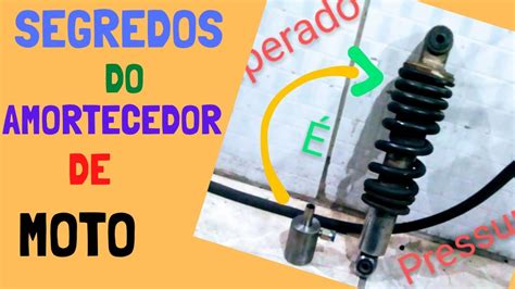 Como Recuperar Amortecedor De Moto F Cil Shockabsorber Youtube