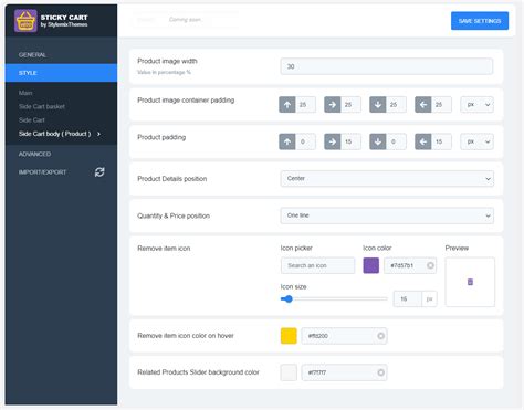 Floating Sticky Cart Documentation Woocommerce