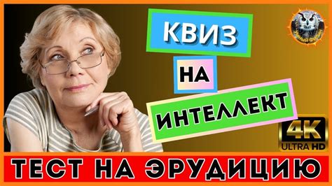 4k Онлайн викторина 65 Квиз для всех Тест на эрудицию Youtube