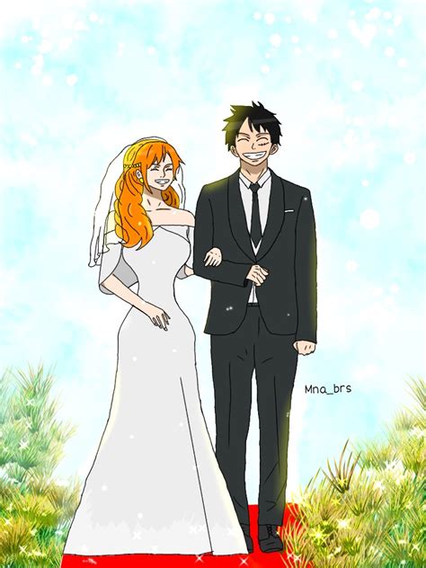 Luffy X Nami Wedding