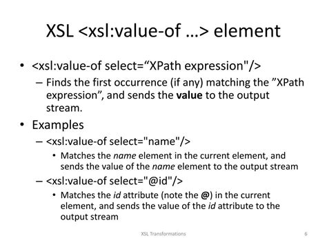 ppt xsl transformations powerpoint presentation free download id