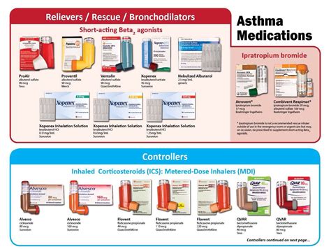 Asthma Medication Inhaler Chart At Charlie Gladys Blog