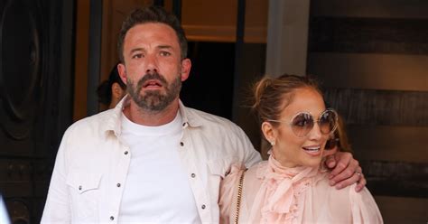 J Los Pink Pussy Bow Blouse With Ben Affleck On Honeymoon Popsugar