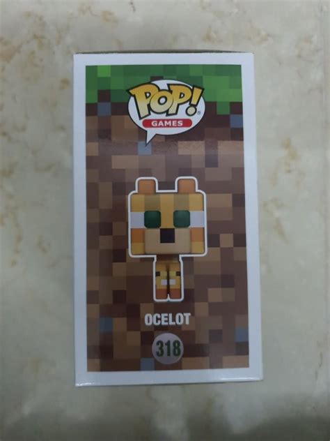 Minecraft Ocelot Funko Hobbies And Toys Toys And Games On Carousell