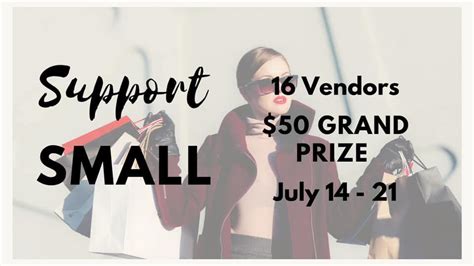 Support Small Pop Up Event