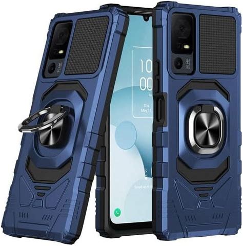 Case For Lively Jitterbug Smart 4 Tcl 40 Xl Tcl 40t Case W Tempered Glass Screen Protector