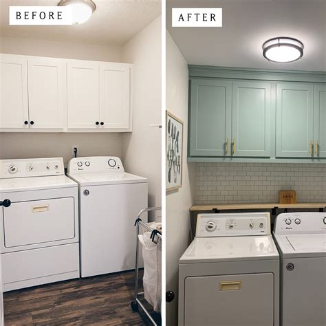 Before And After Modern And Affordable Laundry Room Makeover — Hunter Rohwer