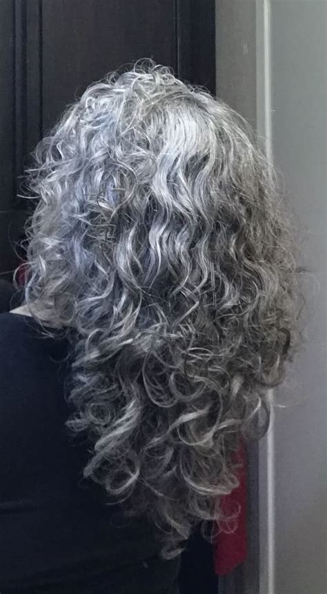 Pin On Gorgeous Gray Long Silver Hair Medium Curly Hair Styles Long