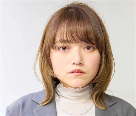 【ボブ・30代～40代大人の髪型】前髪あり×軽やかレイヤー⑥透け感くびれボブ｜＠baila