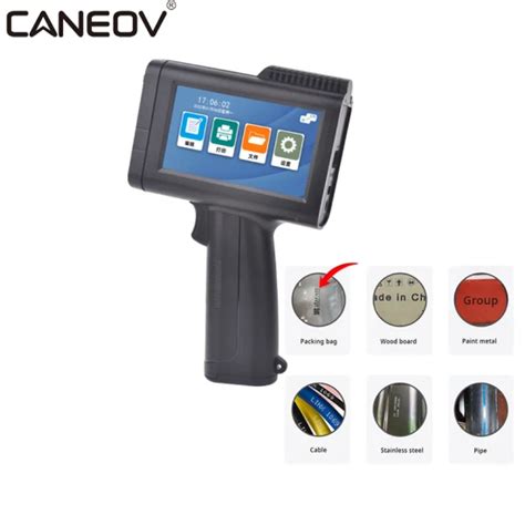 Industrial Portable Inkjet Printer Qr Date Code Batch Number Printer