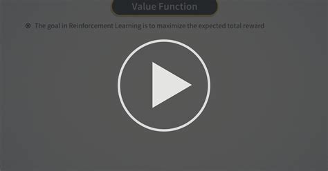 Mdp And Rl Value Function And Bellman Equation Mdp And Reinforcement